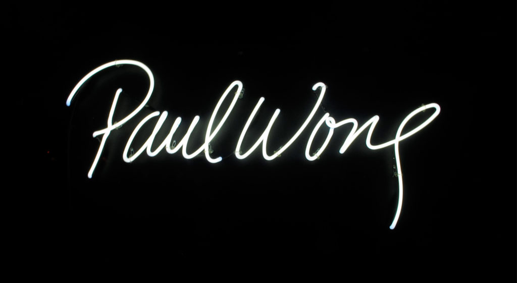 SIGNATURE IN NEON - Paul Wong Projects